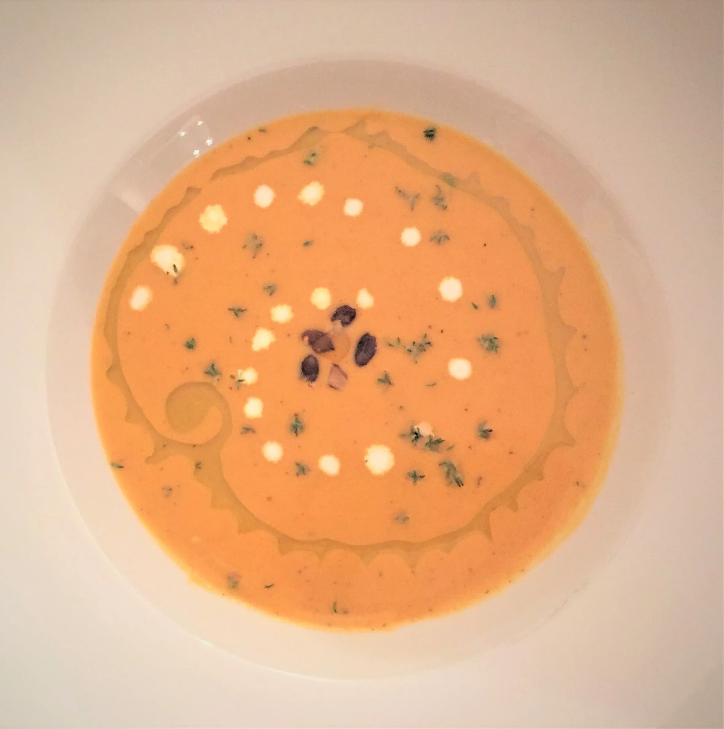 Butternut Squash Soup - Soprano in the Kitchen
